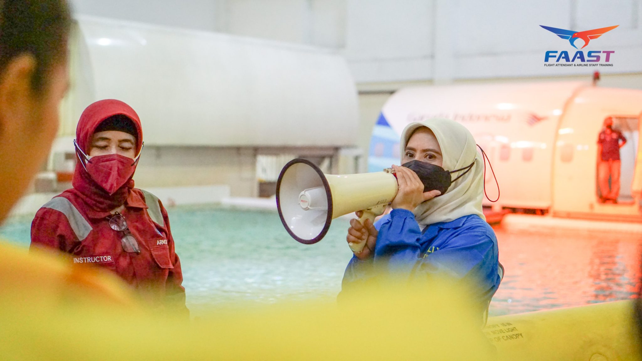 FAAST Flight Emergency Drill at Garuda Indonesia Training Center (GITC ...