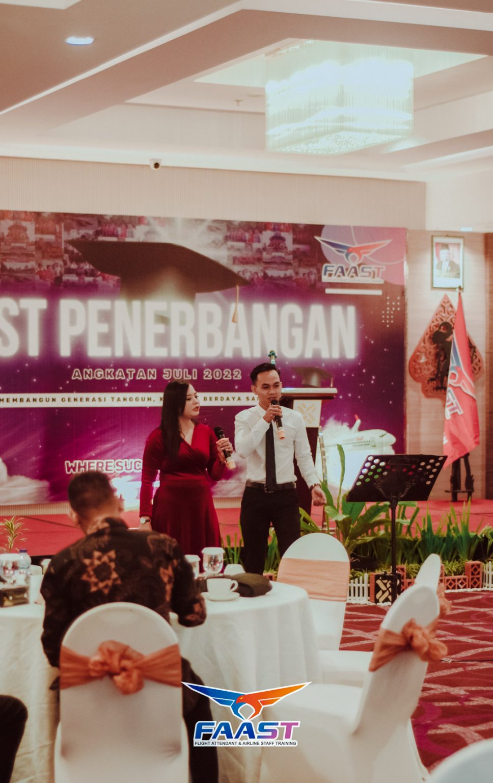Wisuda Sekolah Pramugari FAAST Penerbangan Yogyakarta - Juli 2022